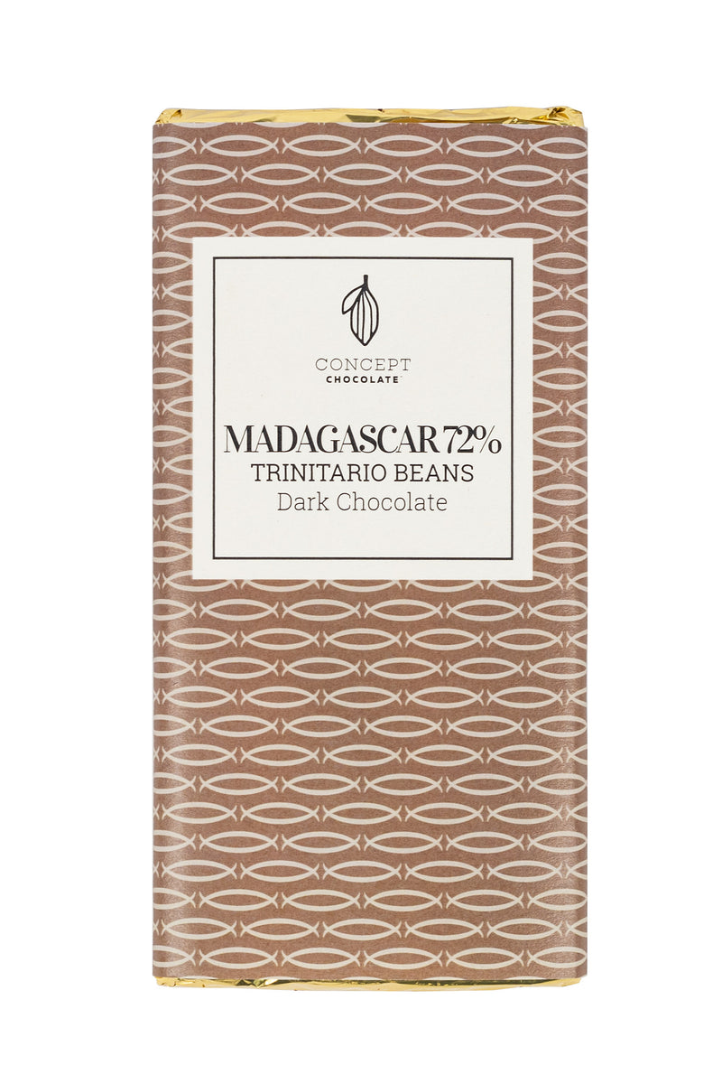 Madagascar Origin Bar 72% - Dark chocolate – La Chocolaterie Concept ...